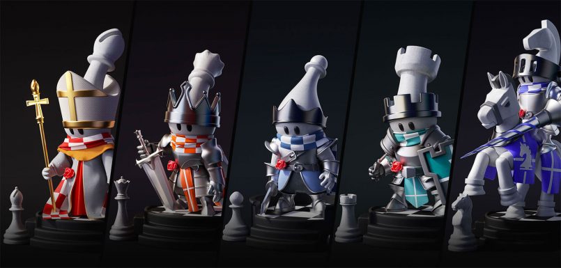 Chess Knight: Cute 3D Illustrations by Ash Yan & Lune Dai | Daily ...