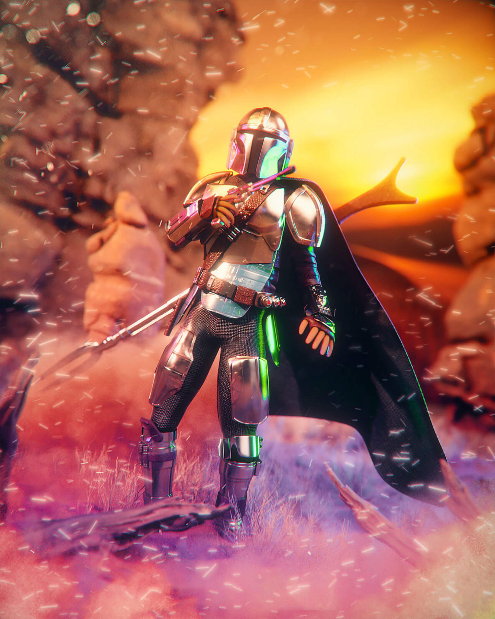 3D Star Wars Illustrations by Hyoung Joo Lee | Daily design inspiration for creatives ...