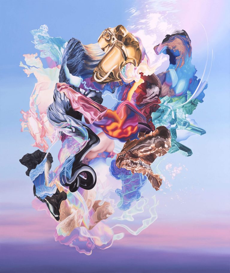 Fusions: Oil on Canvas Paintings by James Roper | Daily design ...