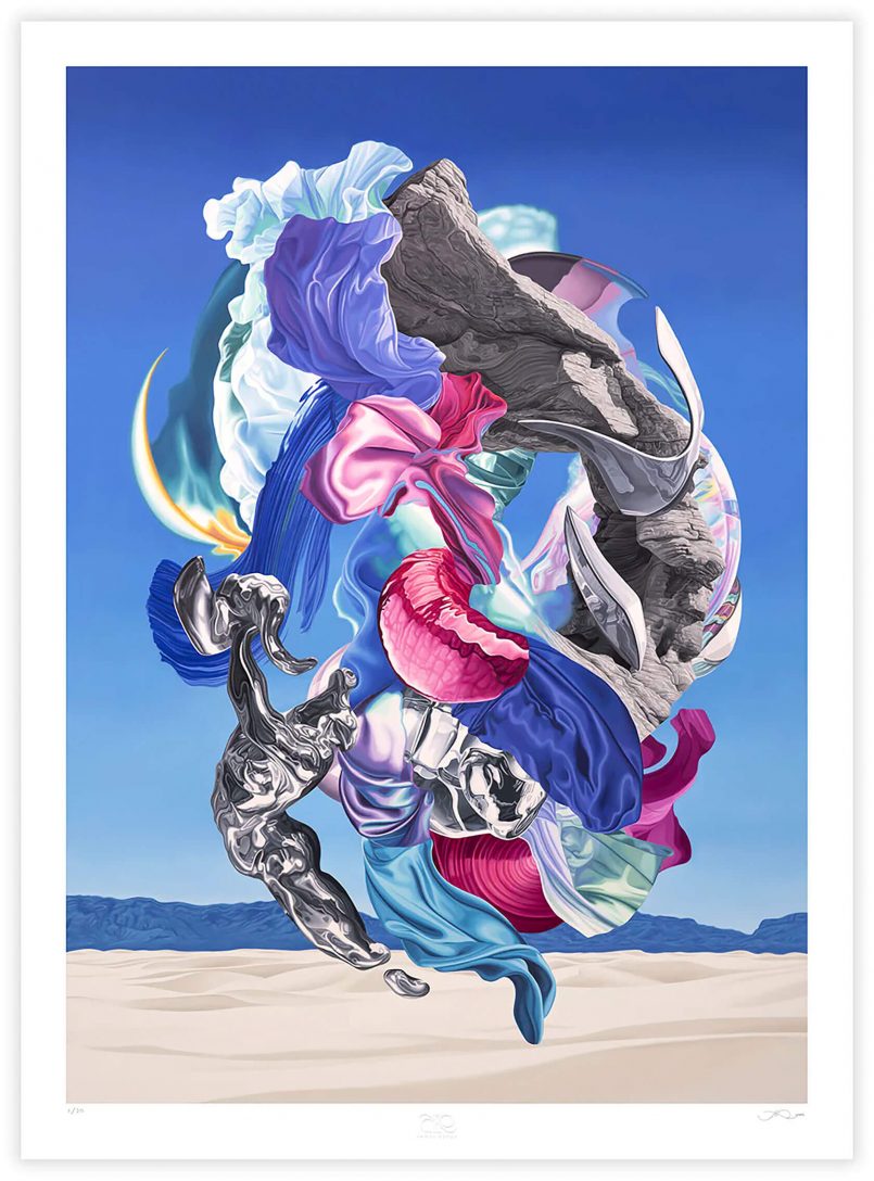 Fusions: Oil on Canvas Paintings by James Roper | Daily design ...