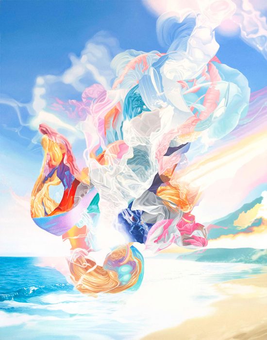 Fusions: Oil on Canvas Paintings by James Roper | Daily design ...