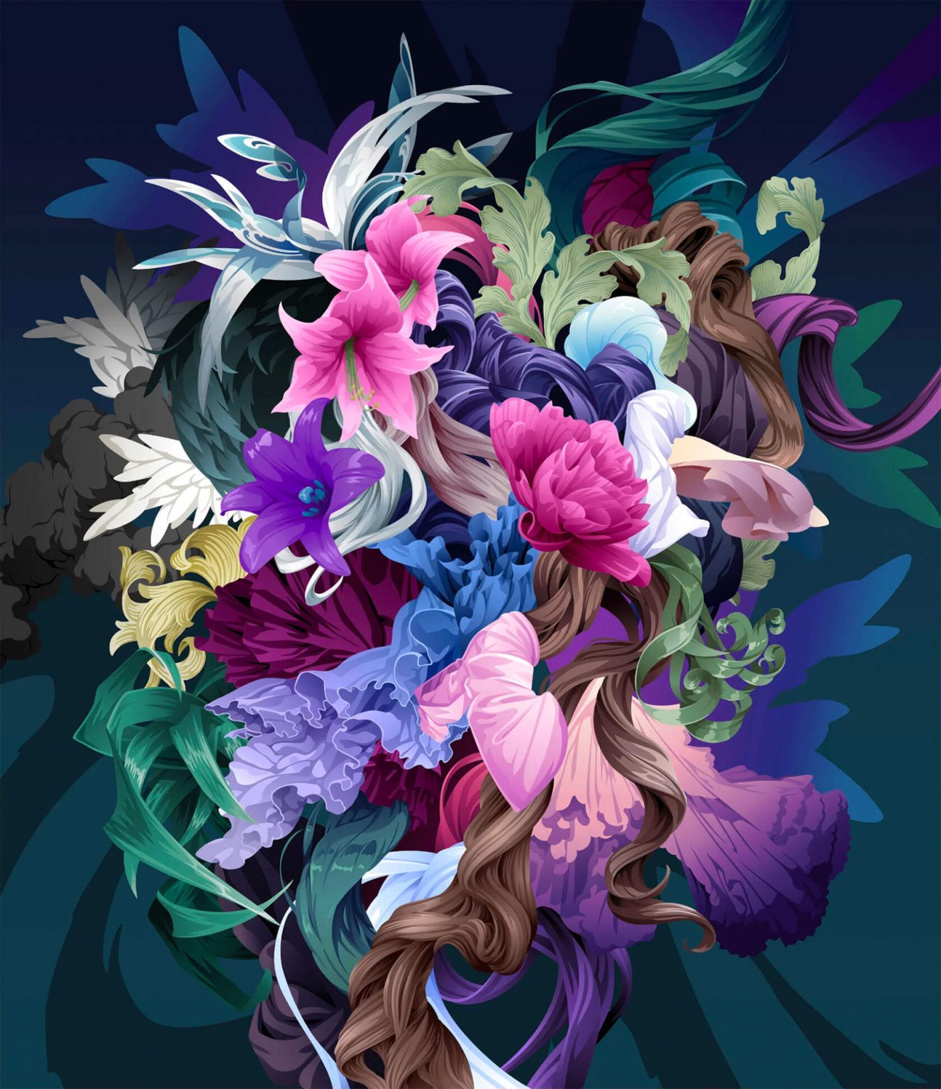 Fusions: Oil on Canvas Paintings by James Roper | Daily design ...