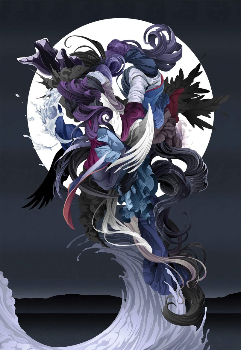 Fusions: Oil on Canvas Paintings by James Roper | Daily design ...