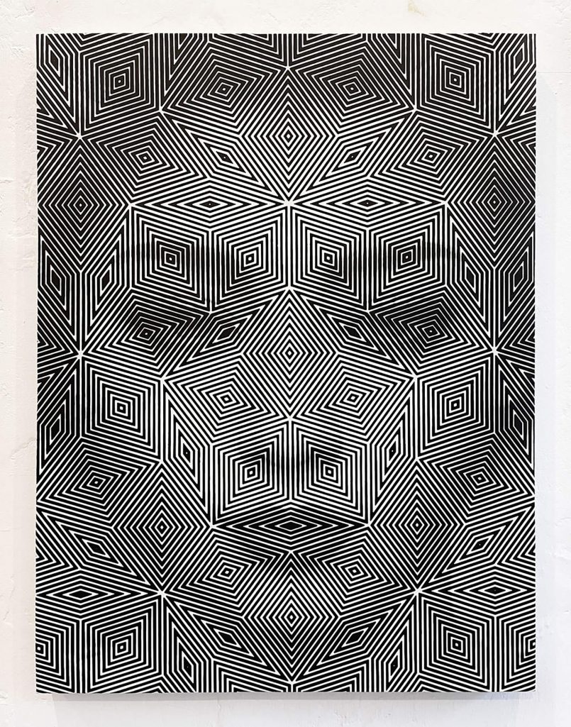 Illusionary Patterns: Portrait Paintings by Lee Wagstaff | Daily design inspiration for ...