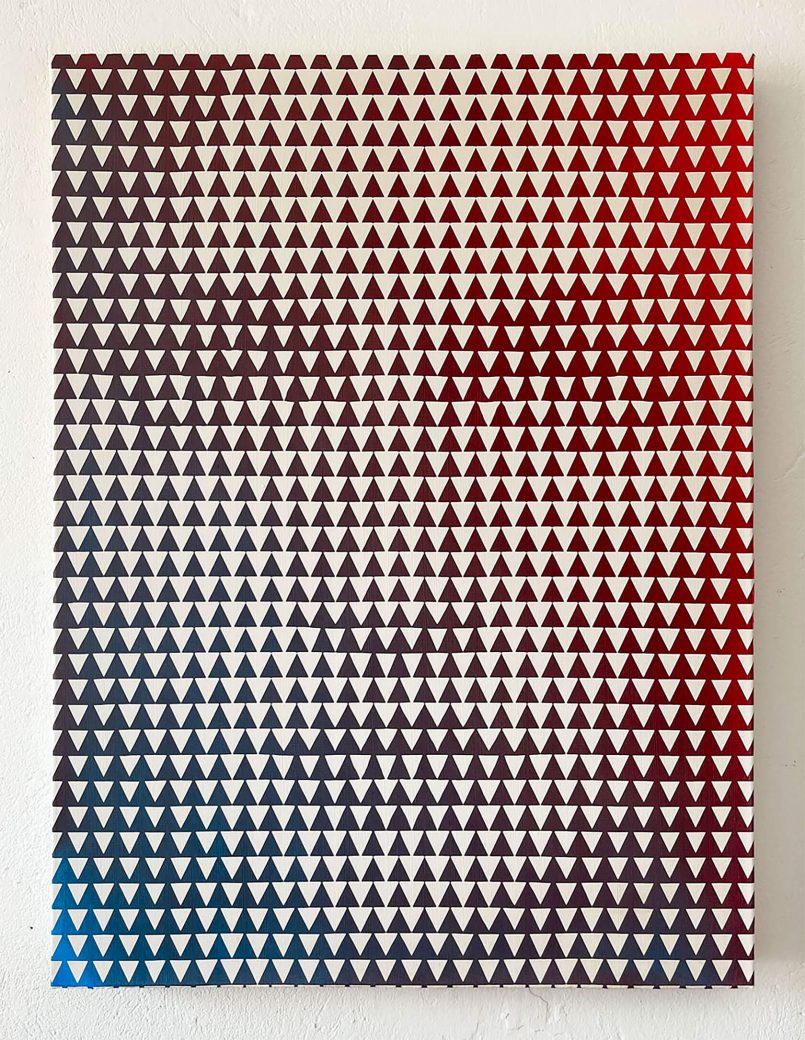 Illusionary Patterns: Portrait Paintings by Lee Wagstaff | Daily design ...