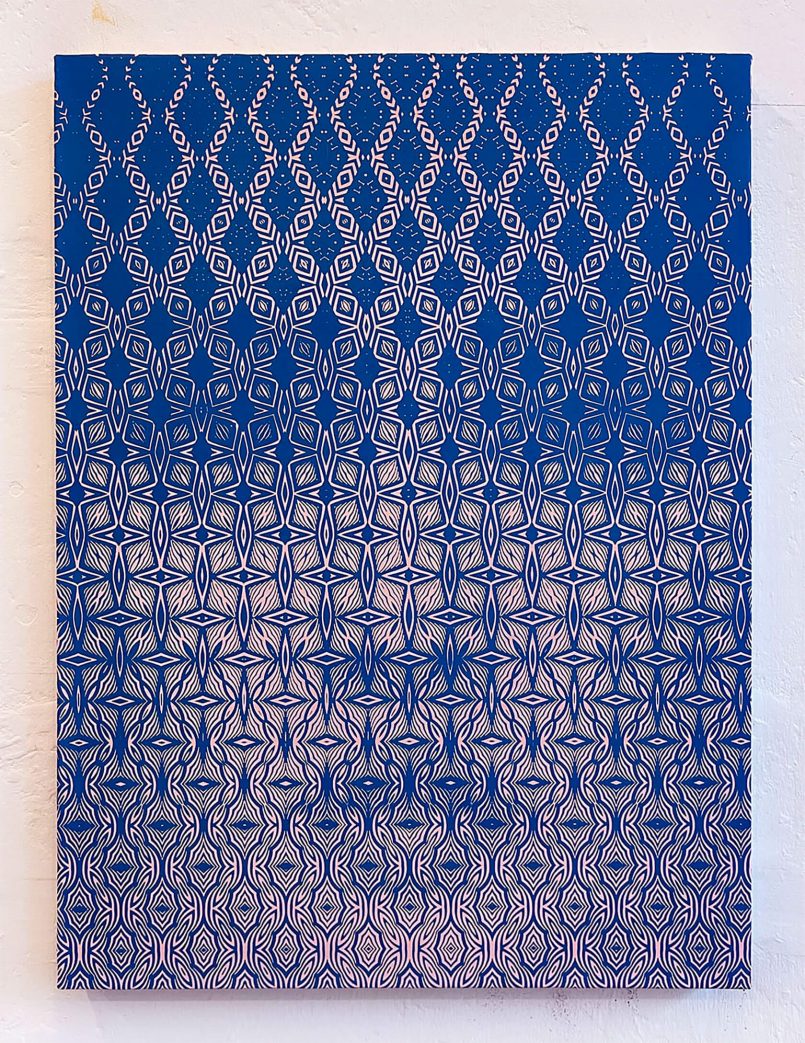 Illusionary Patterns: Portrait Paintings by Lee Wagstaff | Daily design ...