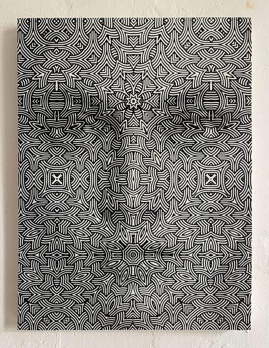 Illusionary Patterns: Portrait Paintings by Lee Wagstaff | Daily design ...