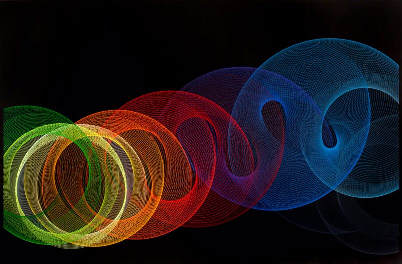 Dynamic Optical Artworks by Sébastien Preschoux | Daily design ...