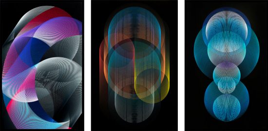 Dynamic Optical Artworks by Sébastien Preschoux | Daily design ...