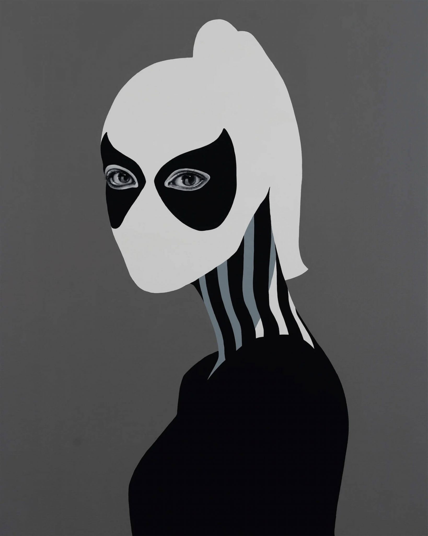 Portraits of Dazzle: Paintings by Shigeki Matsuyama | Daily design ...