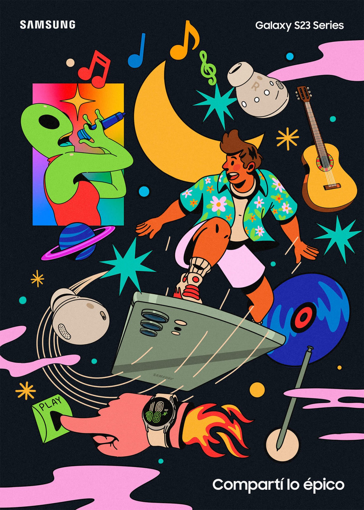 Fun & Colorful Illustrations by Fafo Ferrão | Daily design inspiration ...