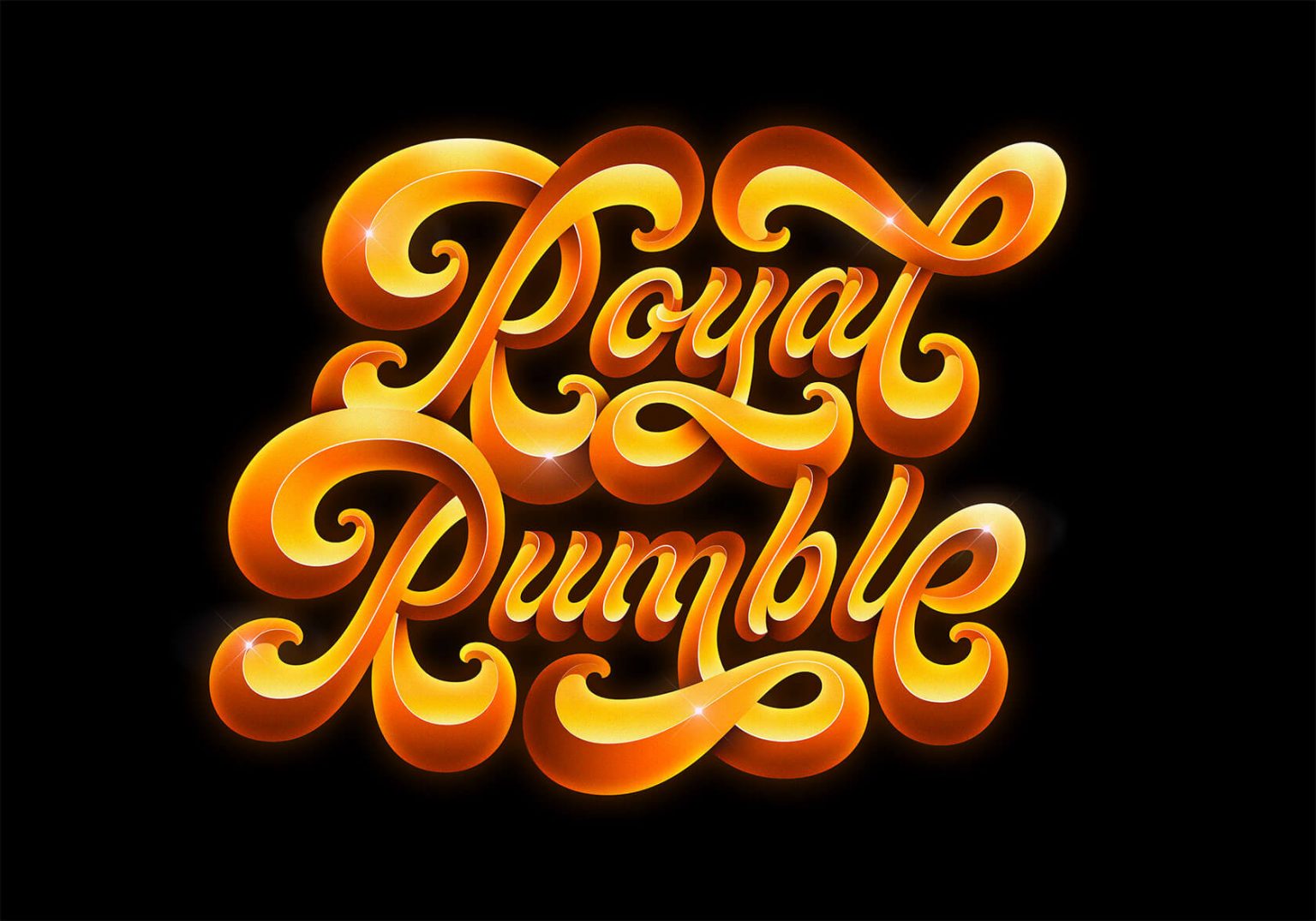 Bold & Bright Lettering Artworks by Finn Reville | Daily design ...