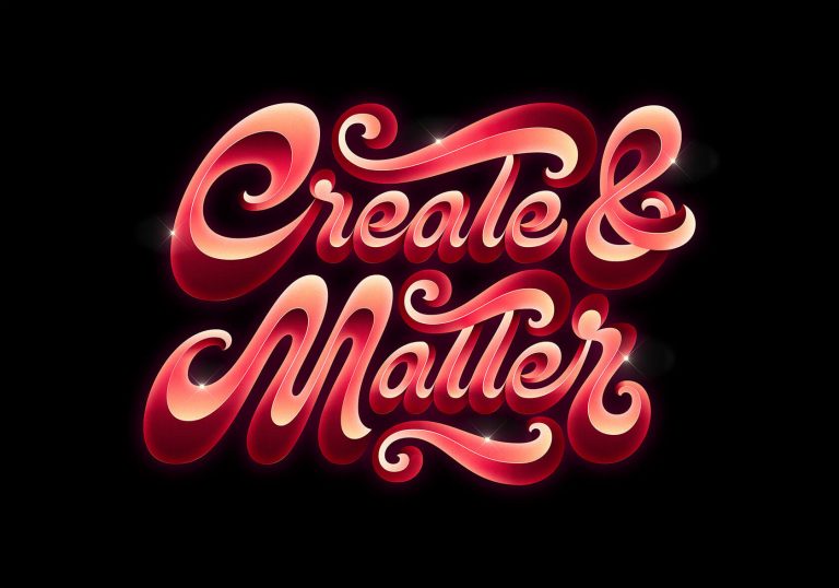 Bold & Bright Lettering Artworks by Finn Reville | Daily design ...