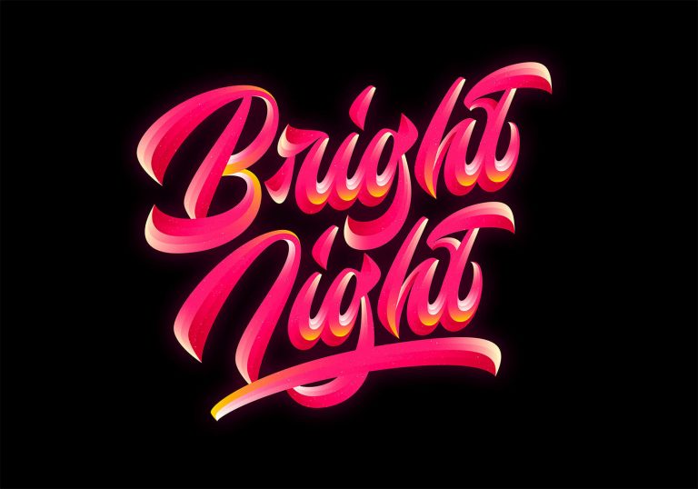 Bold & Bright Lettering Artworks by Finn Reville | Daily design ...