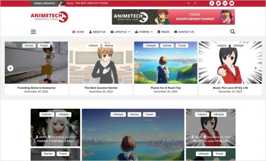 How to Create Your Own Manga & Anime Blog or Website using WordPress ...