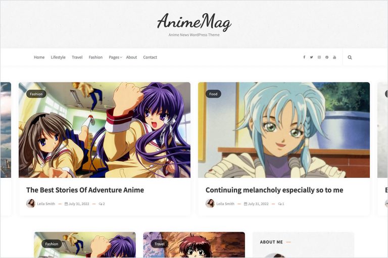 How to Create Your Own Manga & Anime Blog or Website using WordPress ...