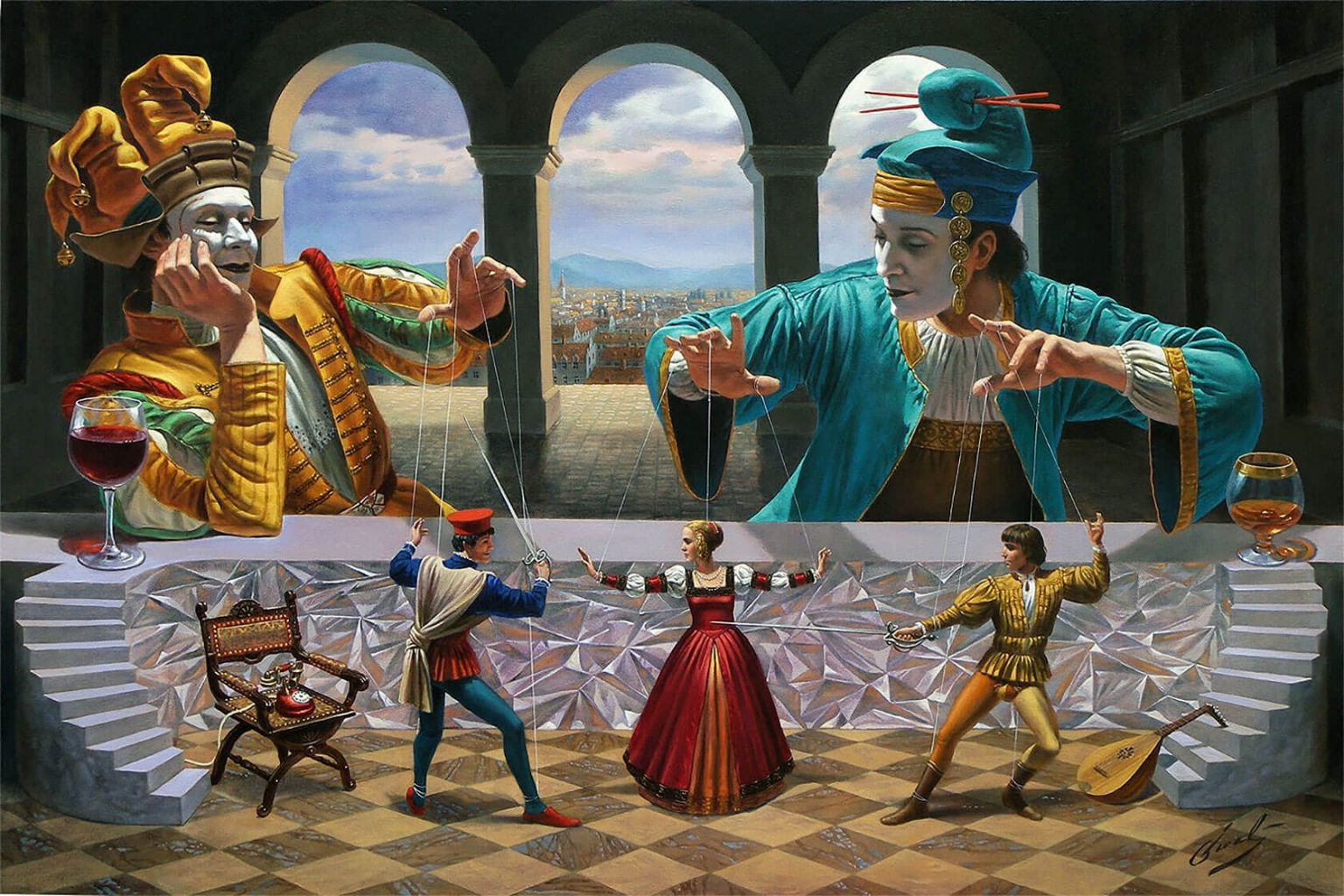 Absurdity: Surreal Paintings by Michael Cheval | Daily design ...