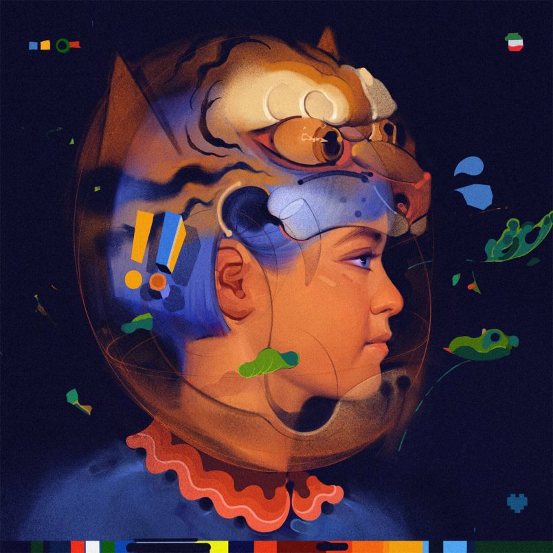 Multilayered Illustrated Portraits by Sam Rodriguez | Daily design ...