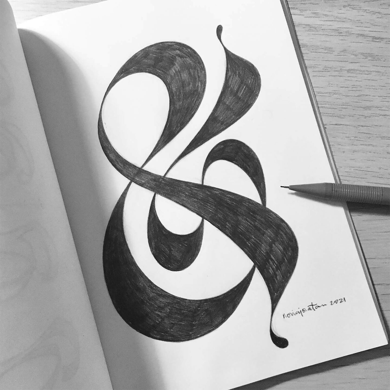 Gorgeous Lettering Creations by Novia Jonatan | Daily design ...