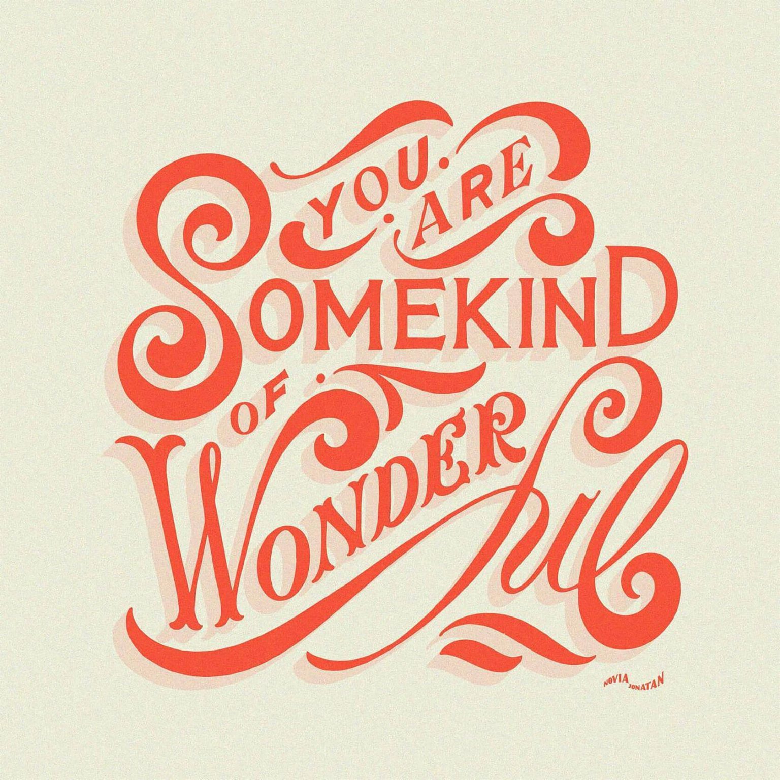 Gorgeous Lettering Creations by Novia Jonatan | Daily design ...