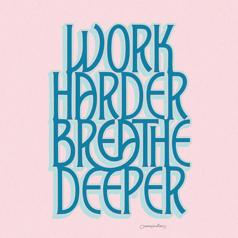 Gorgeous Lettering Creations by Novia Jonatan | Daily design ...