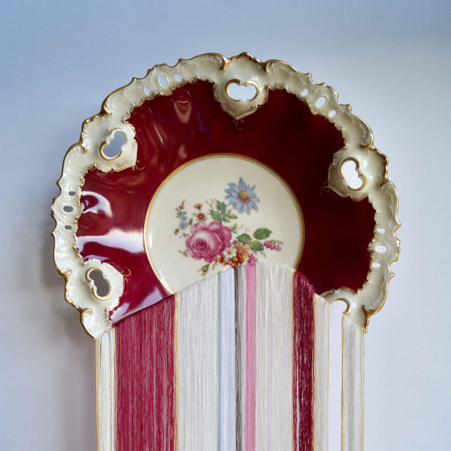 Threadbare: Porcelain & Thread Artworks by Helena Hafemann | Daily ...