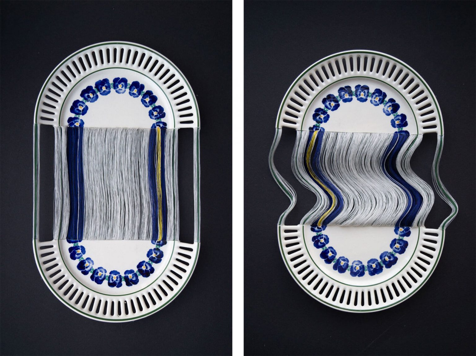 Threadbare: Porcelain & Thread Artworks by Helena Hafemann | Daily ...
