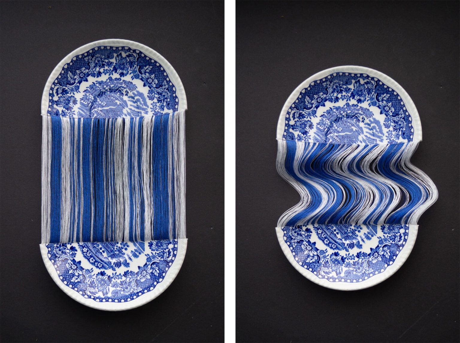 Threadbare: Porcelain & Thread Artworks by Helena Hafemann | Daily ...