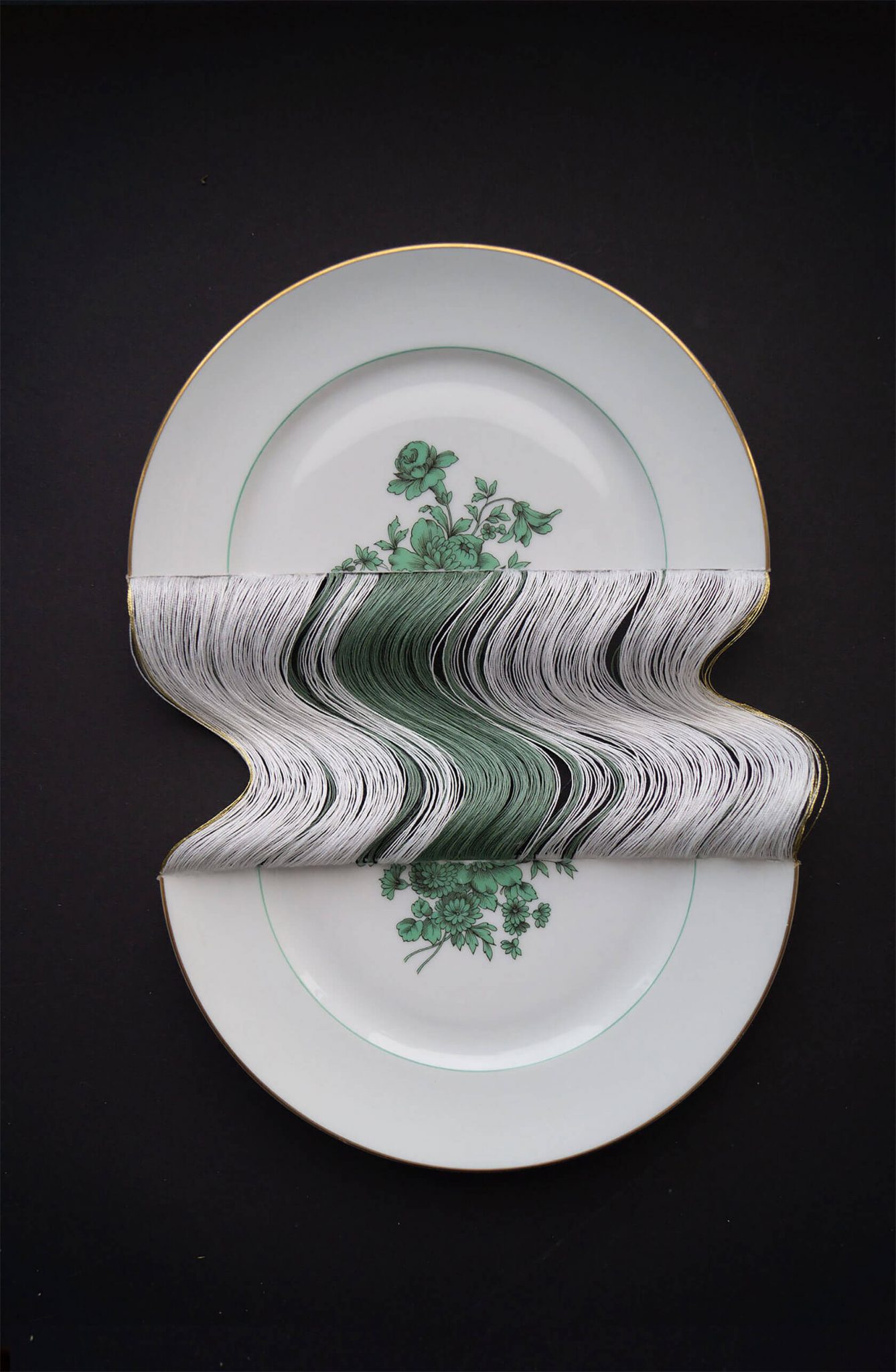 Threadbare: Porcelain & Thread Artworks by Helena Hafemann | Daily ...