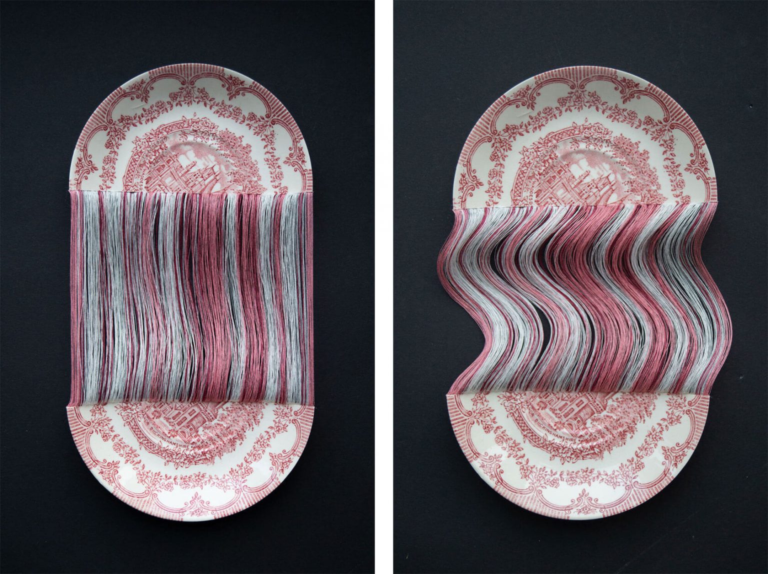 Threadbare: Porcelain & Thread Artworks by Helena Hafemann | Daily ...