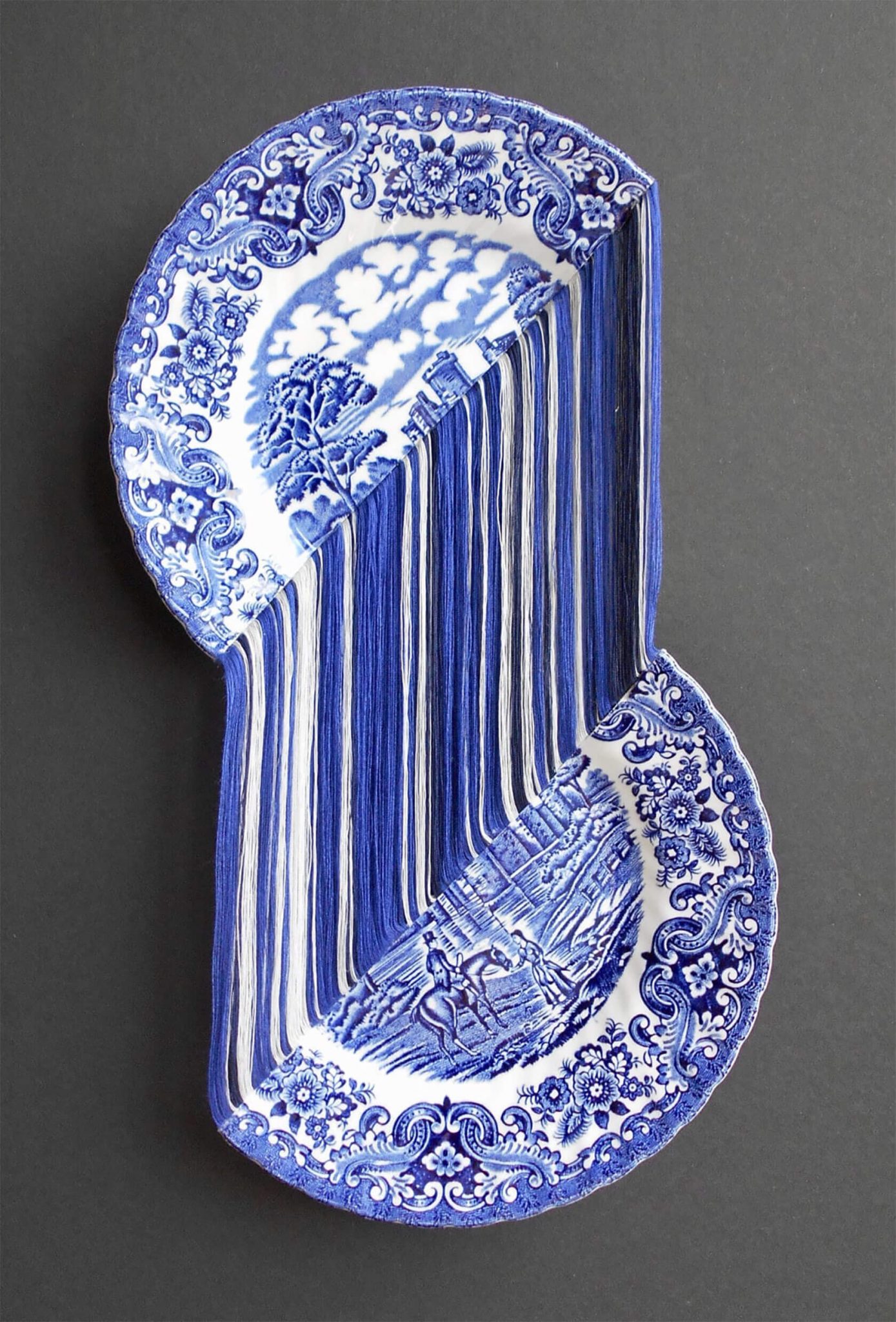 Threadbare: Porcelain & Thread Artworks by Helena Hafemann | Daily ...