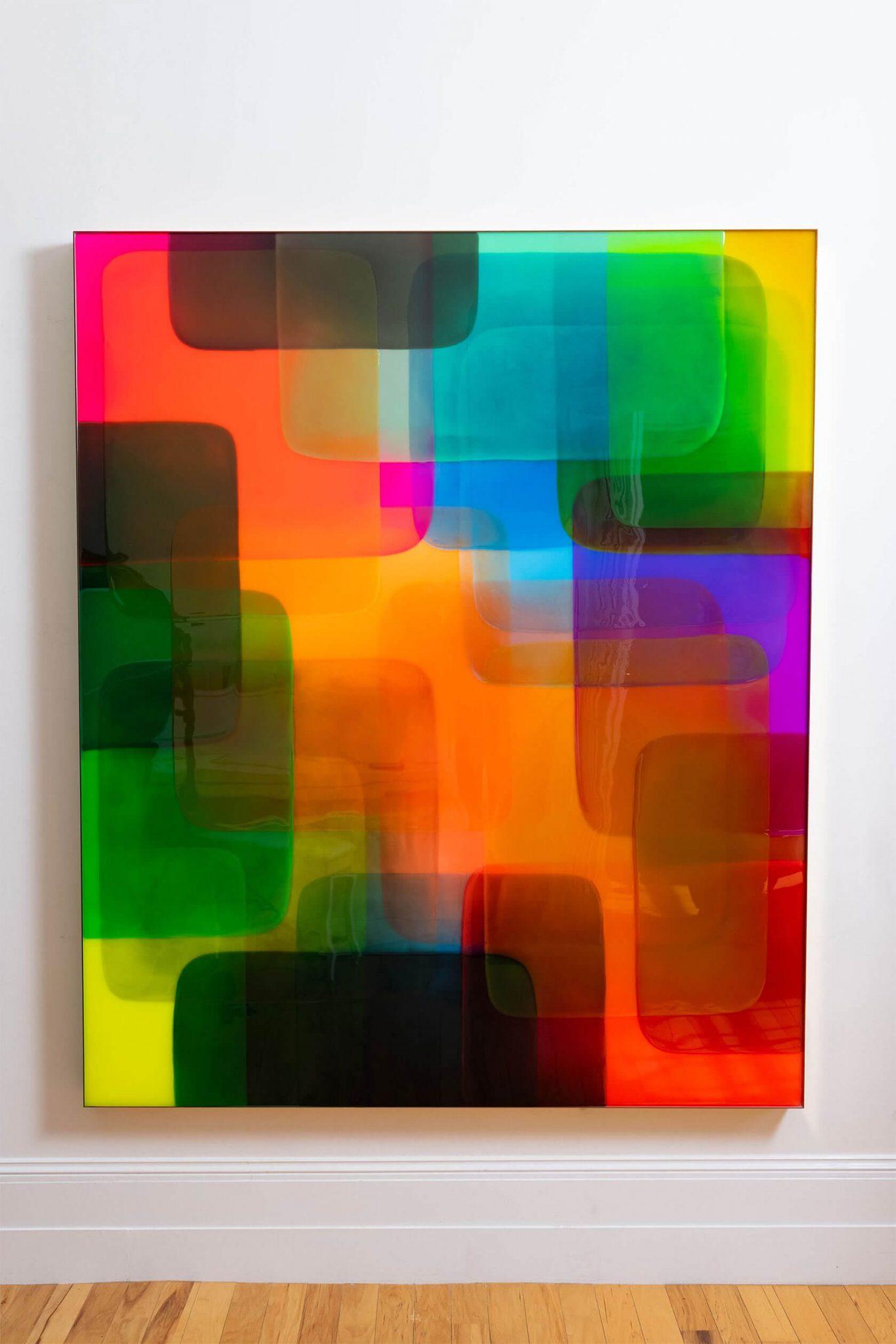 Dazzling Multilayered Resin Paintings by Nat Bowen | Daily design ...