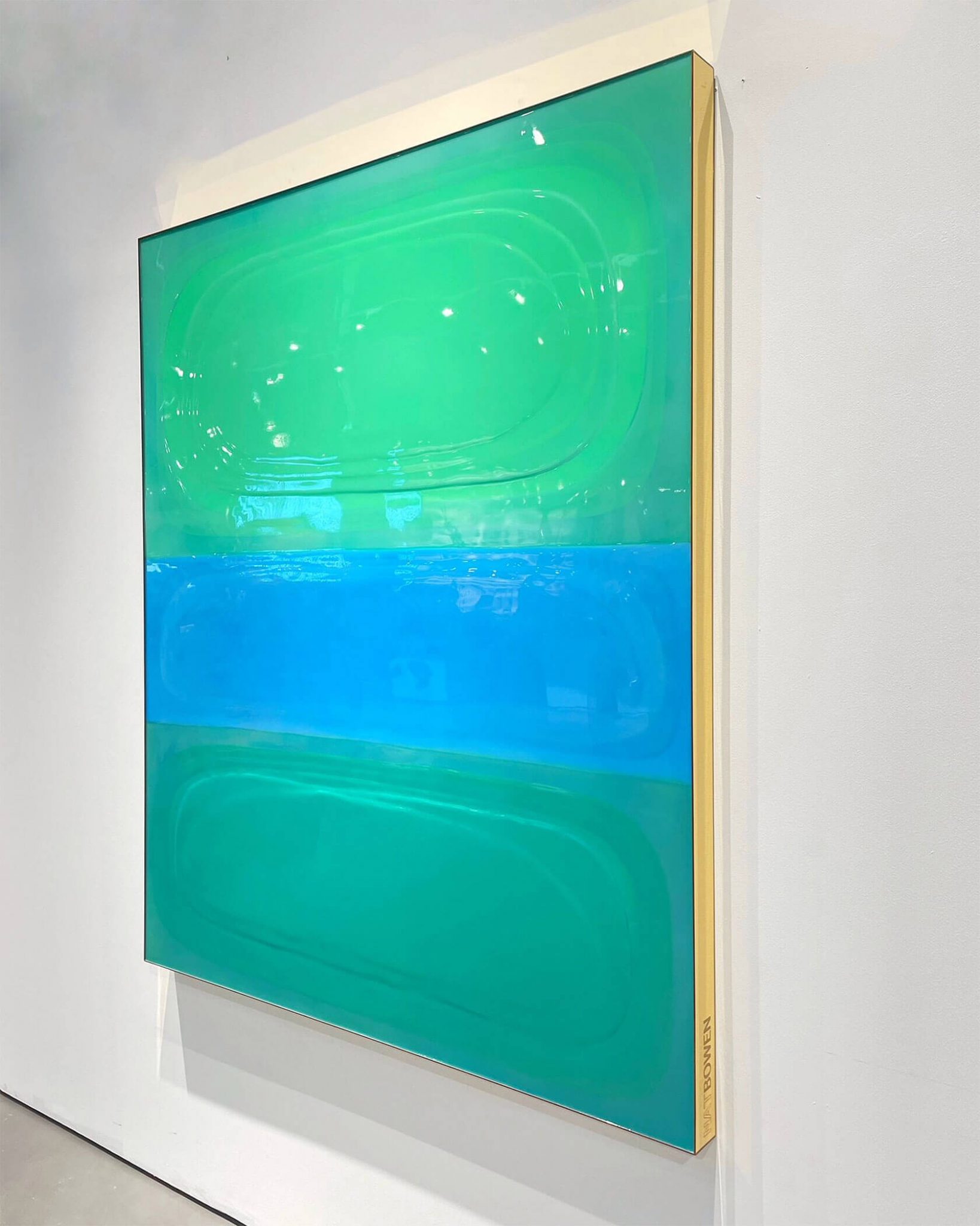 Dazzling Multilayered Resin Paintings by Nat Bowen | Daily design ...