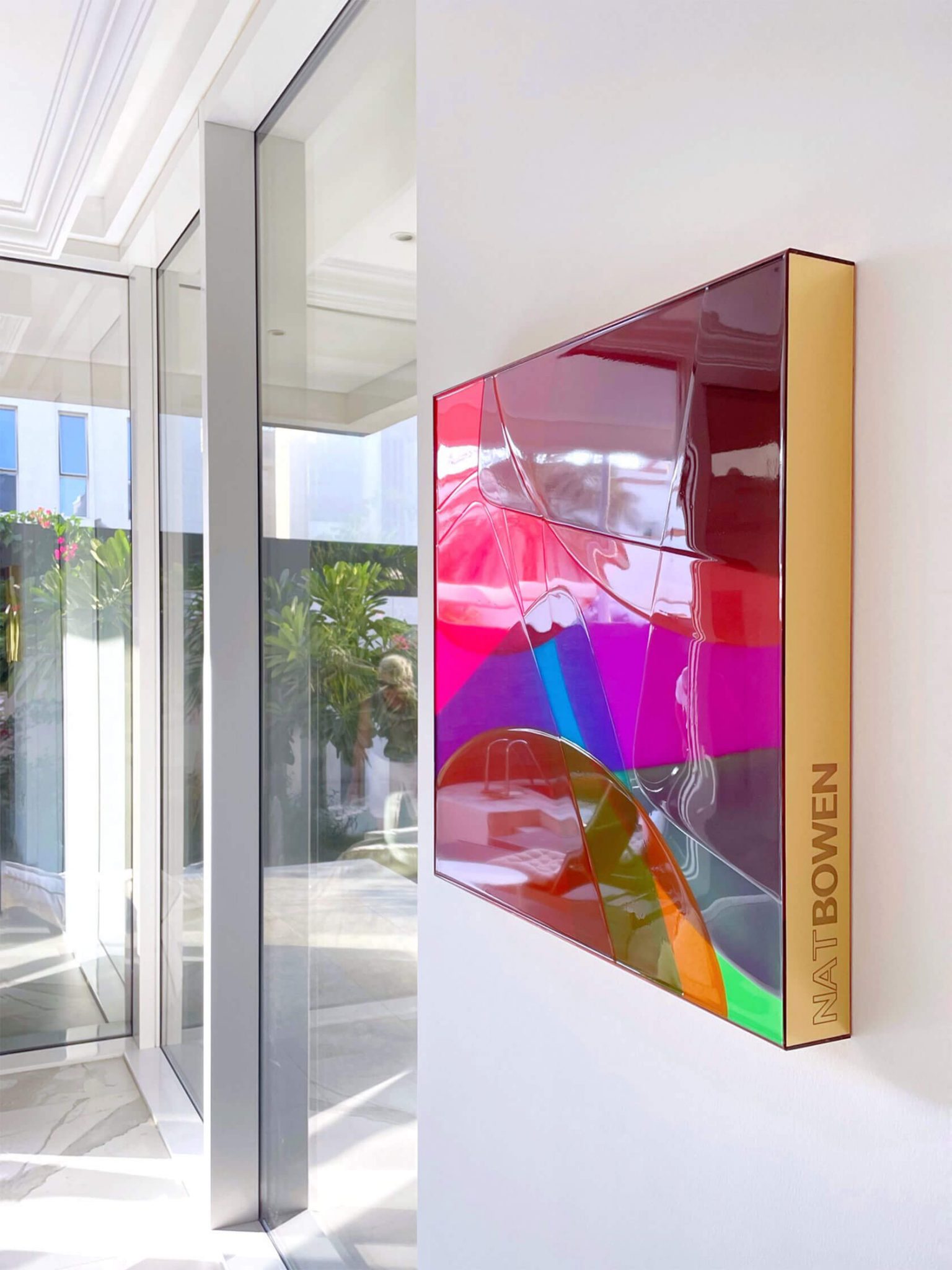 Dazzling Multilayered Resin Paintings by Nat Bowen | Daily design ...