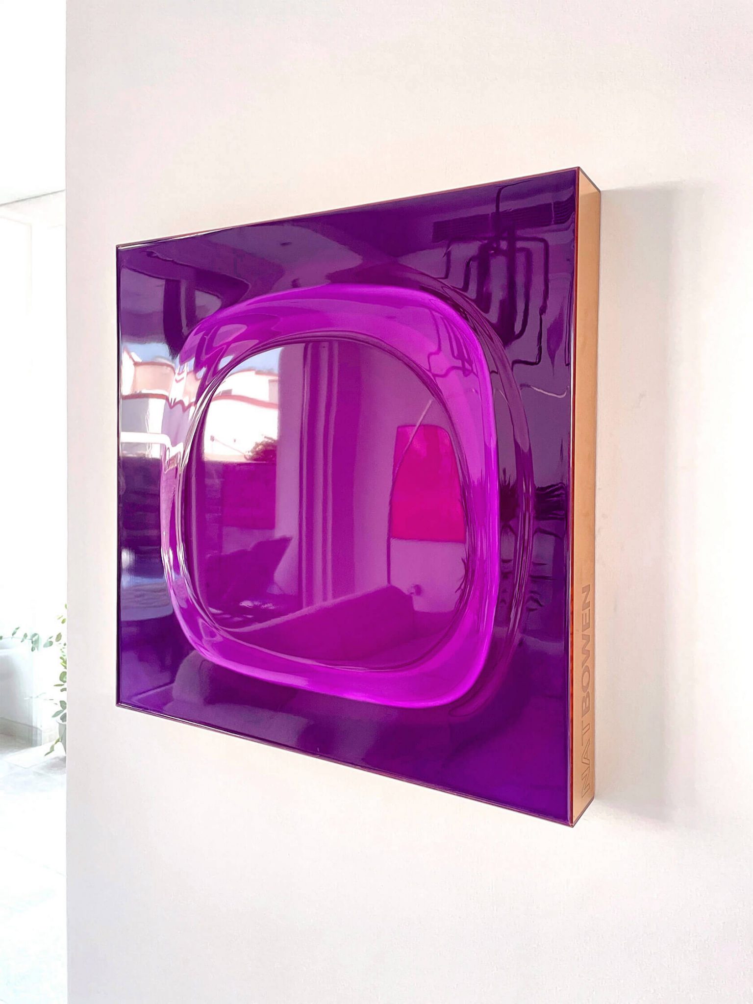 Dazzling Multilayered Resin Paintings by Nat Bowen | Daily design ...