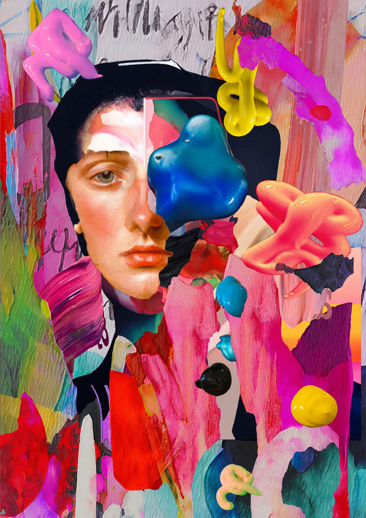 NoMansLand: Mixed Media Artworks by SnowSkull | Daily design inspiration for creatives ...