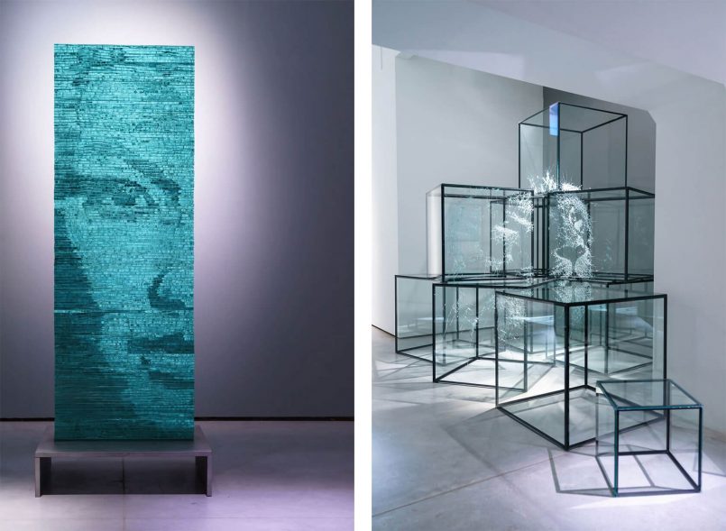 Shattering Expectations: Broken Glass Portraits by Simon Berger | Daily ...