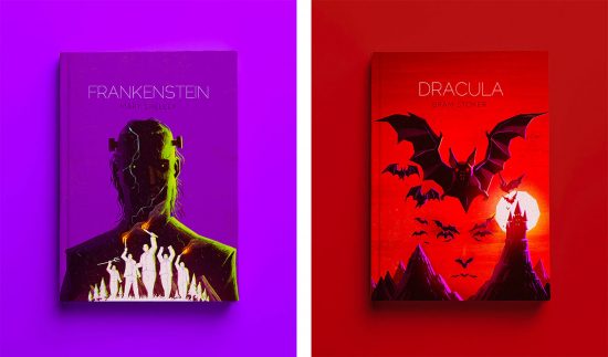 Iconic Book Covers Reimagined by Andrés Moncayo | Daily design ...