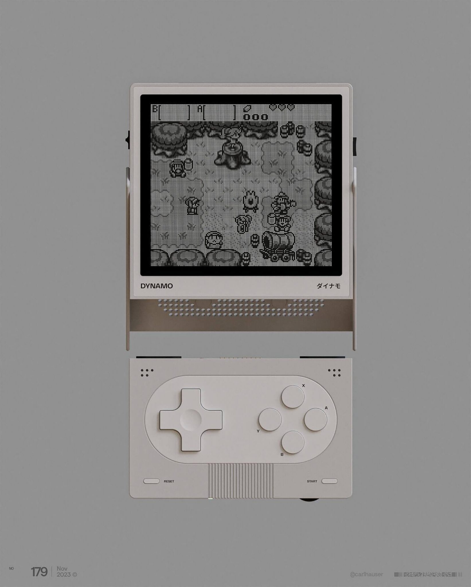 Dynamo: A Modern Game Boy Concept by Sebastian Stapelfeldt | Daily ...