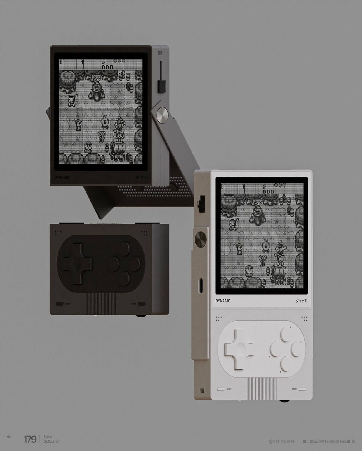 Dynamo: A Modern Game Boy Concept by Sebastian Stapelfeldt | Daily ...