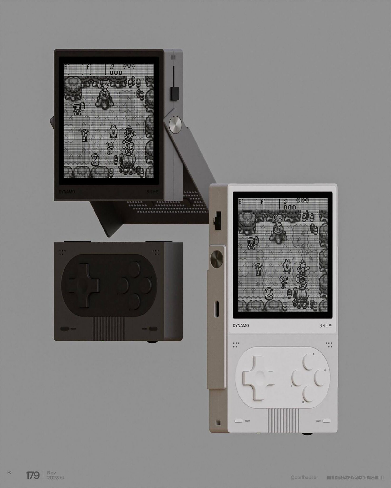 Dynamo: A Modern Game Boy Concept by Sebastian Stapelfeldt | Daily ...