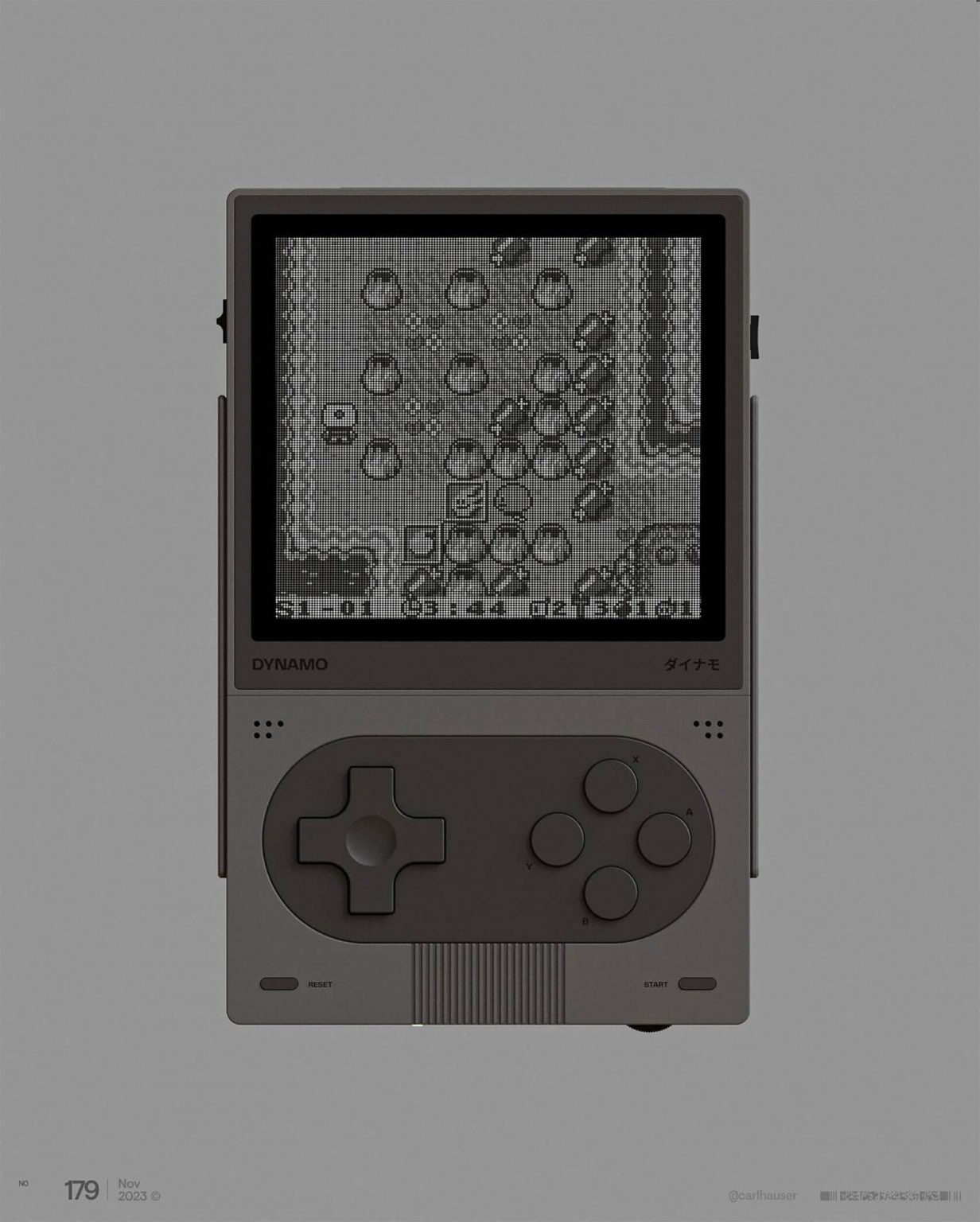 Dynamo: A Modern Game Boy Concept by Sebastian Stapelfeldt | Daily ...