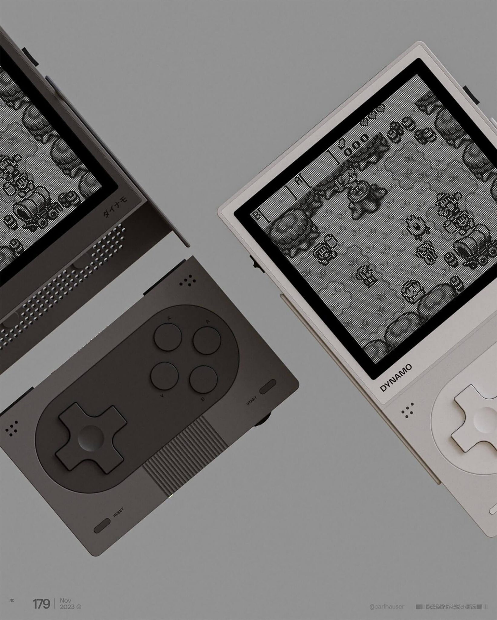 Dynamo: A Modern Game Boy Concept by Sebastian Stapelfeldt | Daily ...