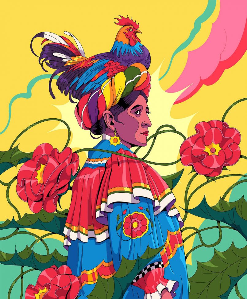 Cultural Canvas: Illustrations by Muhammed Sajid | Daily design ...