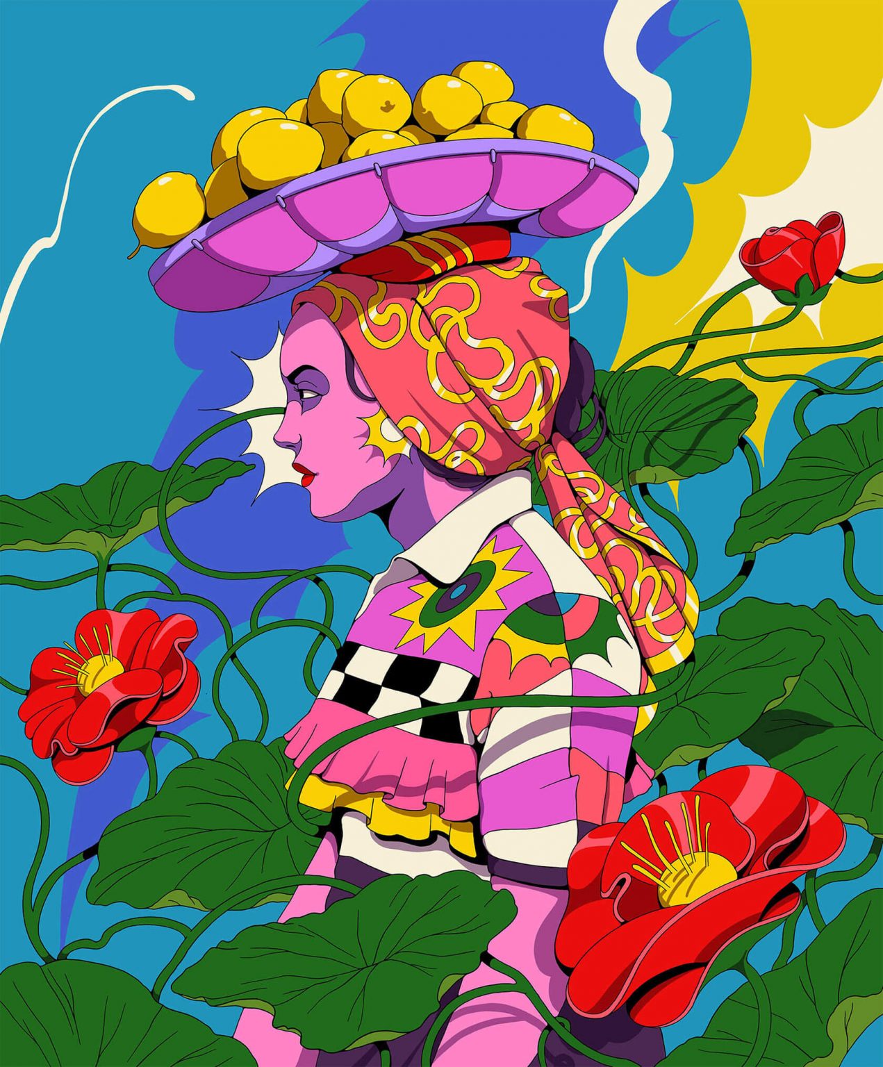Cultural Canvas: Illustrations by Muhammed Sajid | Daily design ...