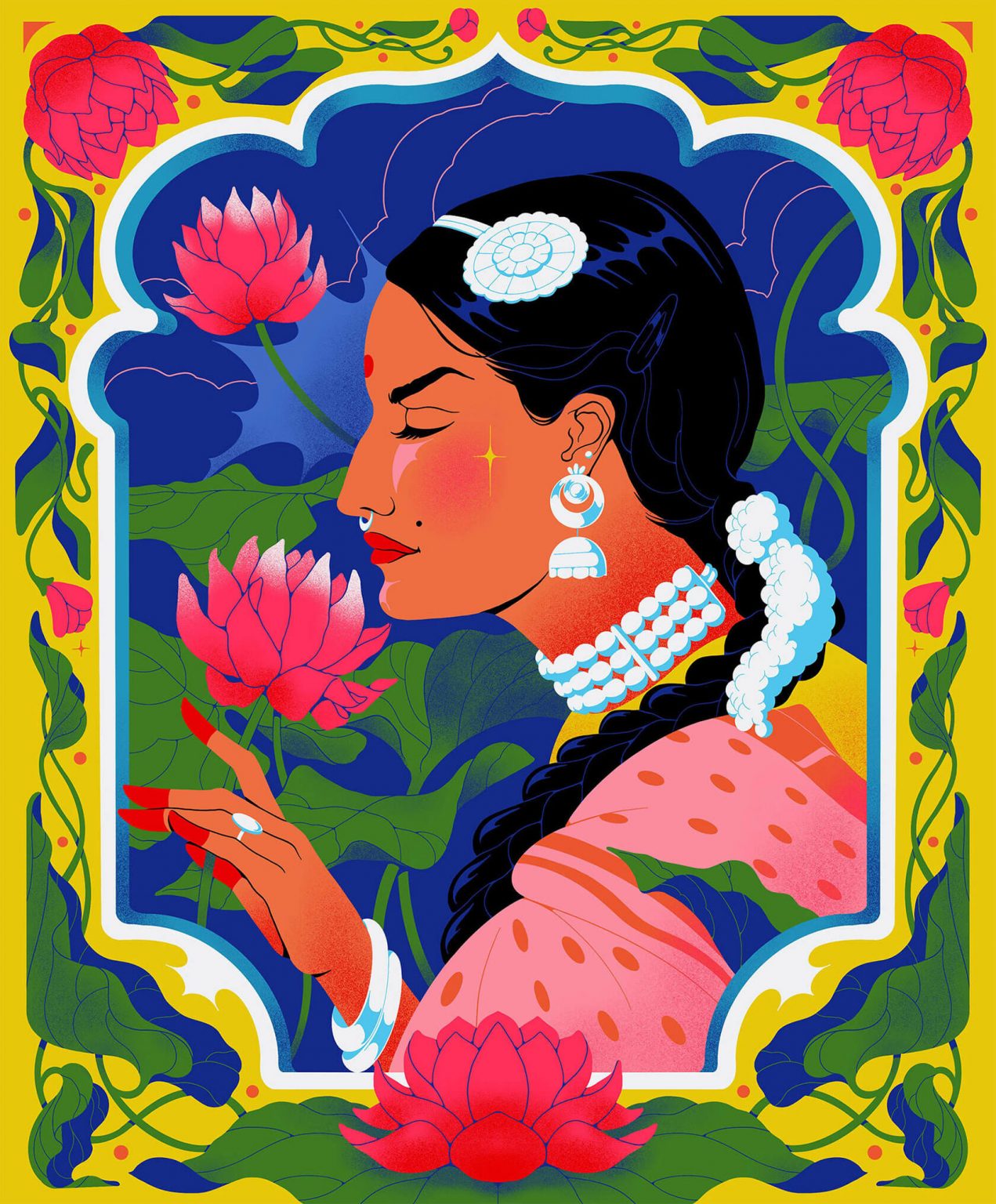 Cultural Canvas: Illustrations by Muhammed Sajid | Daily design ...