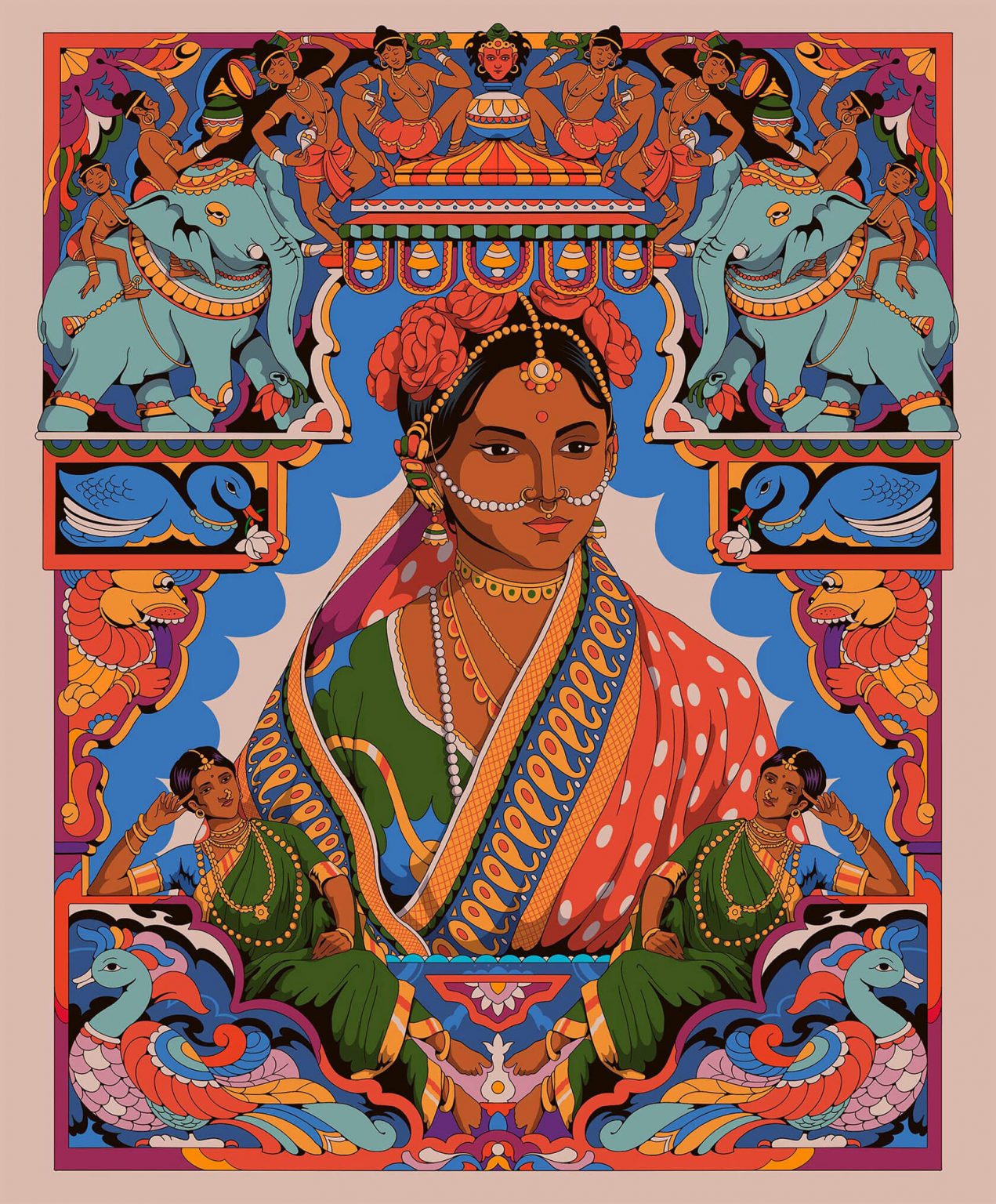 Cultural Canvas: Illustrations by Muhammed Sajid | Daily design ...