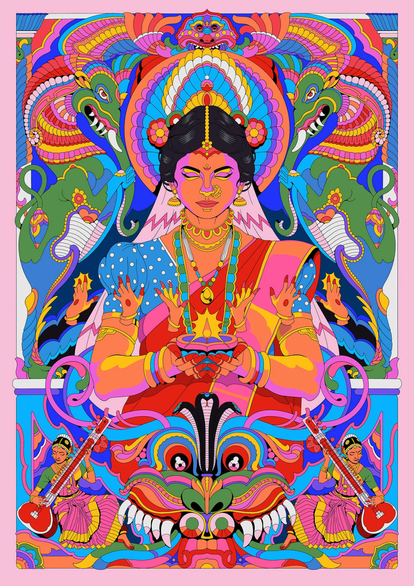 Cultural Canvas: Illustrations by Muhammed Sajid | Daily design ...