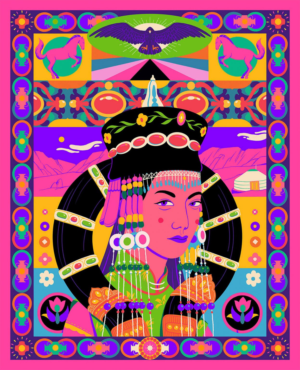 Cultural Canvas: Illustrations by Muhammed Sajid | Daily design ...