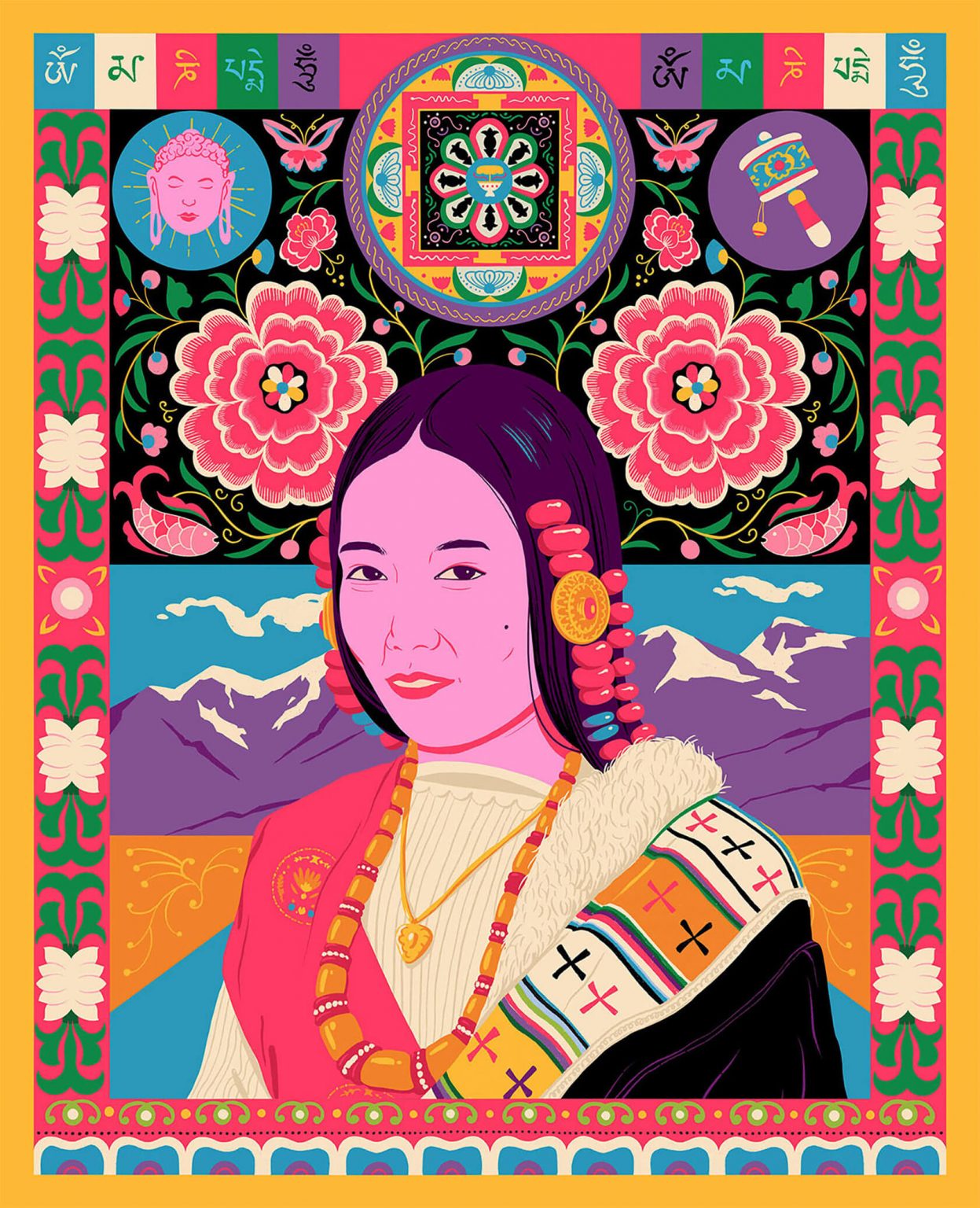 Cultural Canvas: Illustrations by Muhammed Sajid | Daily design ...